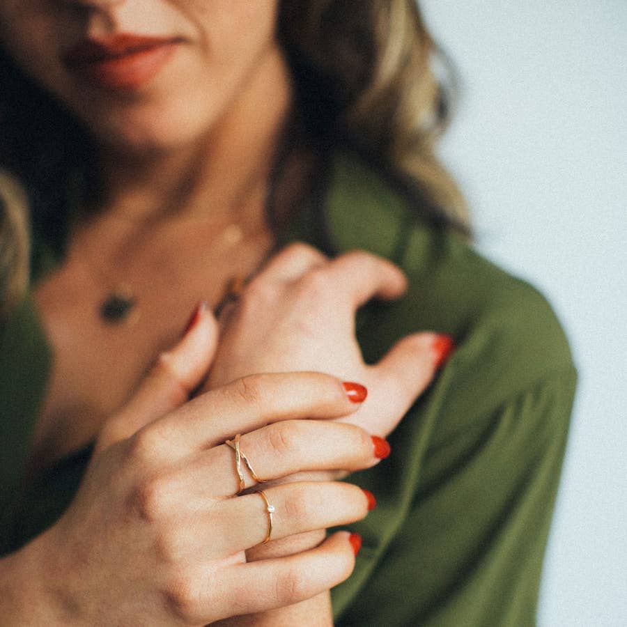 Crisscorss Ring – Sierra-Abby Jewelry